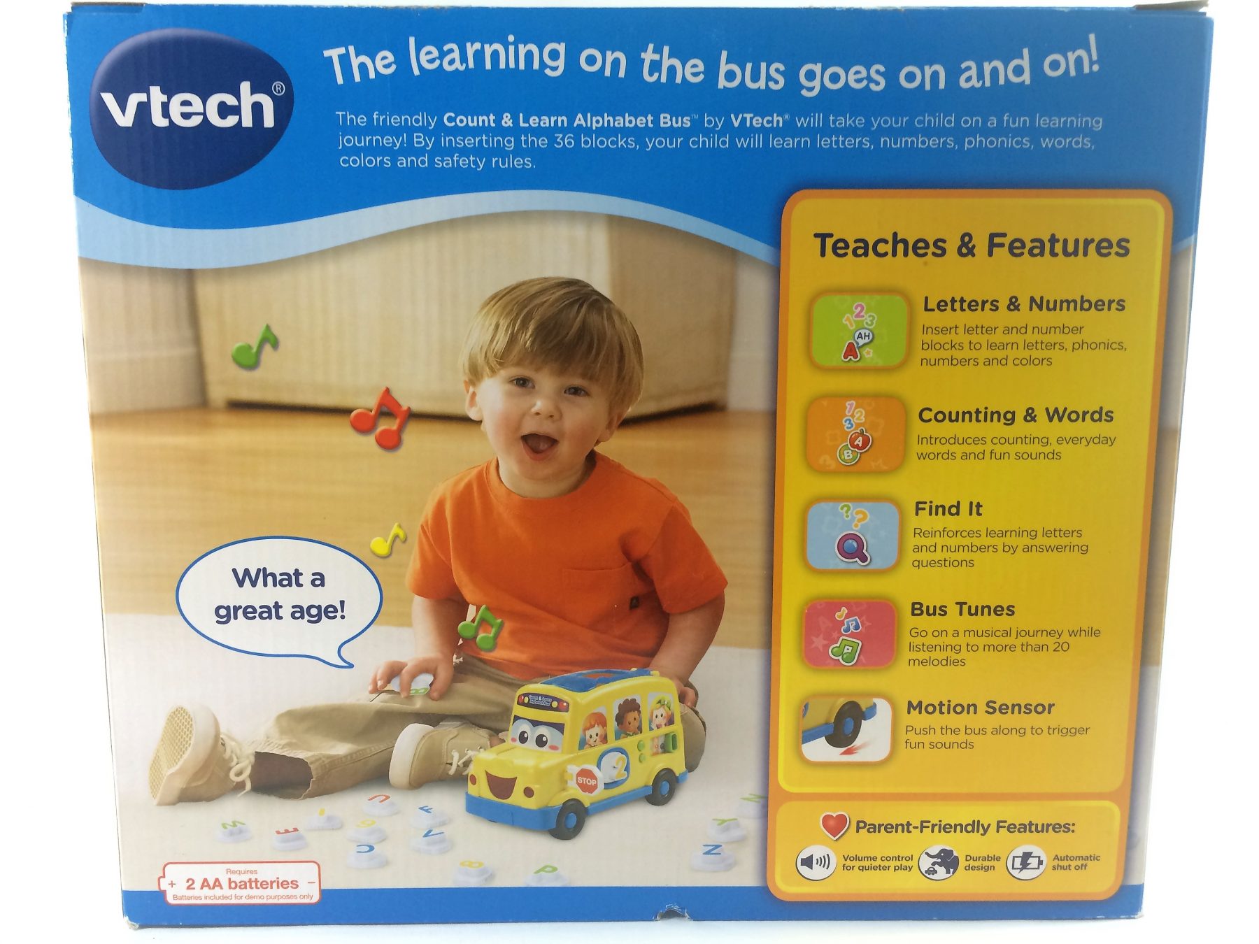 VTECH COUNTS & LEARN ALPHABET BUS – ESG Variety Ltd.